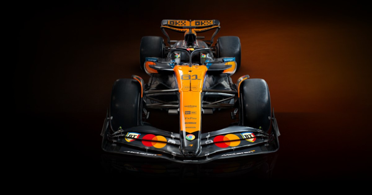 F1: Mașina care conduce clasamentul Formulei 1 în 2025, expusă în acest ...