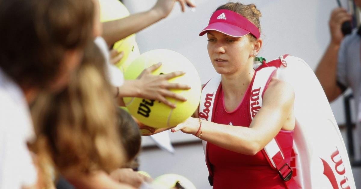 Simona Halep şi Ilie Năstase, protagoniştii unui meci demonstrativ ...