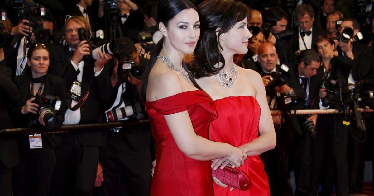 Lady in red