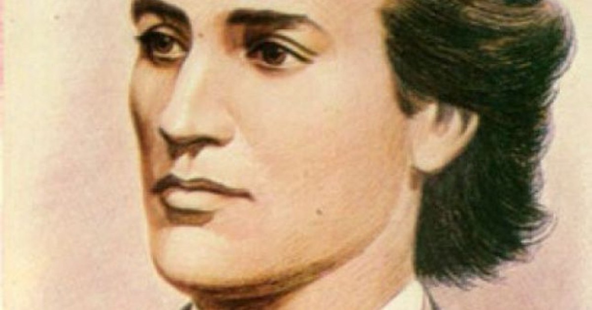 Imaginea lui Mihai Eminescu folosită într-o campanie pentru un test de ...