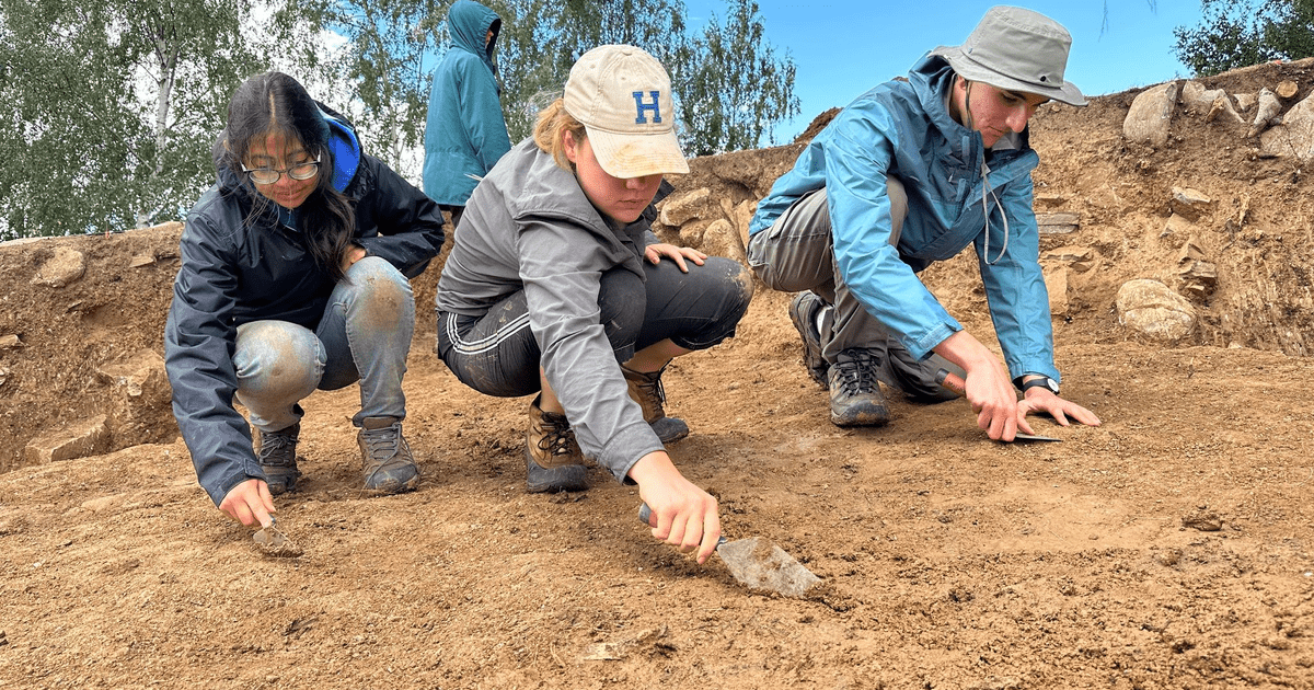 Schelet dezmembrat descoperit în Apuseni, îngropat după un ritual ...