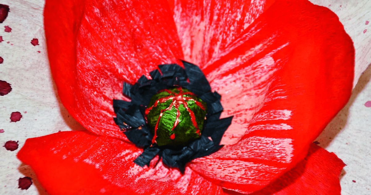 Poţi face singură: flori de mac