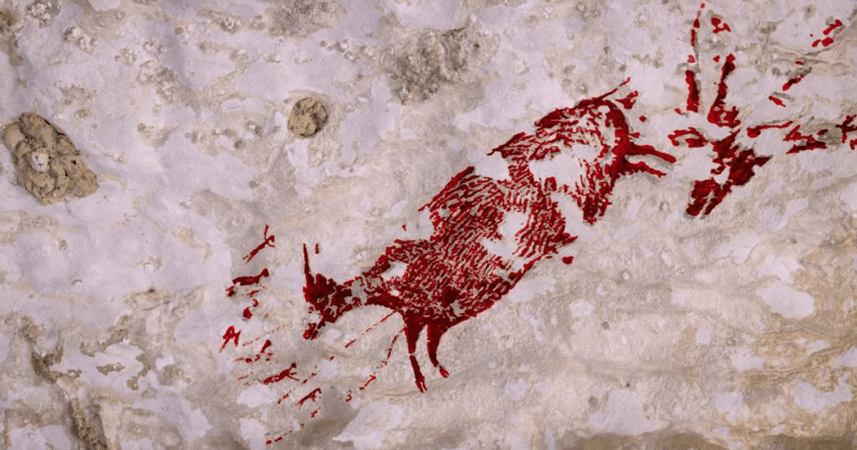 Ce reprezintă cea mai veche pictură rupestră descoperită până în ...