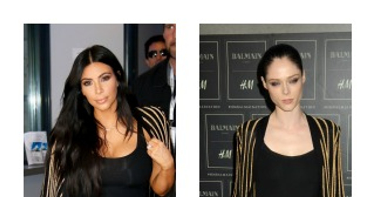 Kim Kardashian sau Coco Rocha?