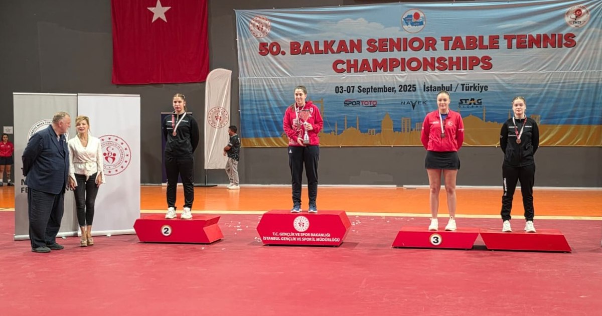 România a dat lovitura la Campionatele Balcanice de tenis de masă ...