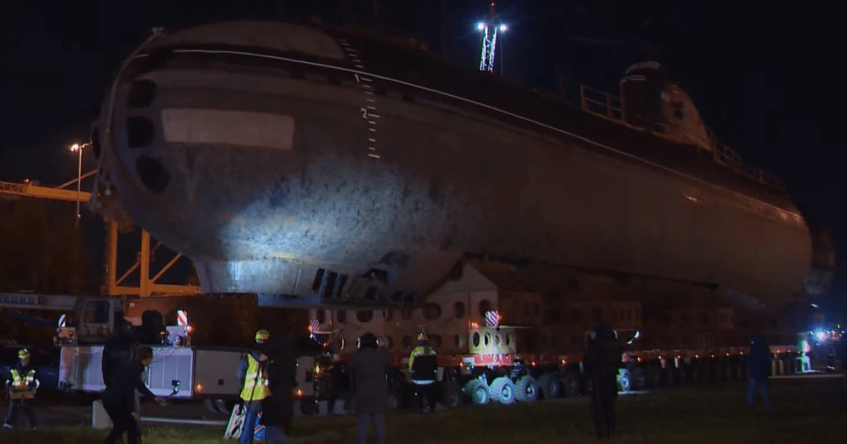 Primul submarin nuclear sovietic, transformat în muzeu