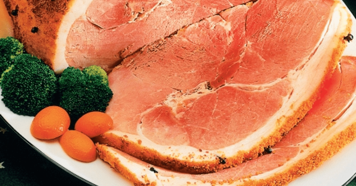 Jambon în crustă aromată