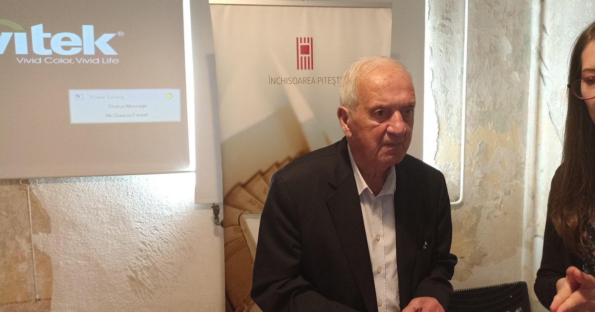 Nonagenarul Sergiu Rizescu, fost deținut politic la Închisoarea Pitești ...