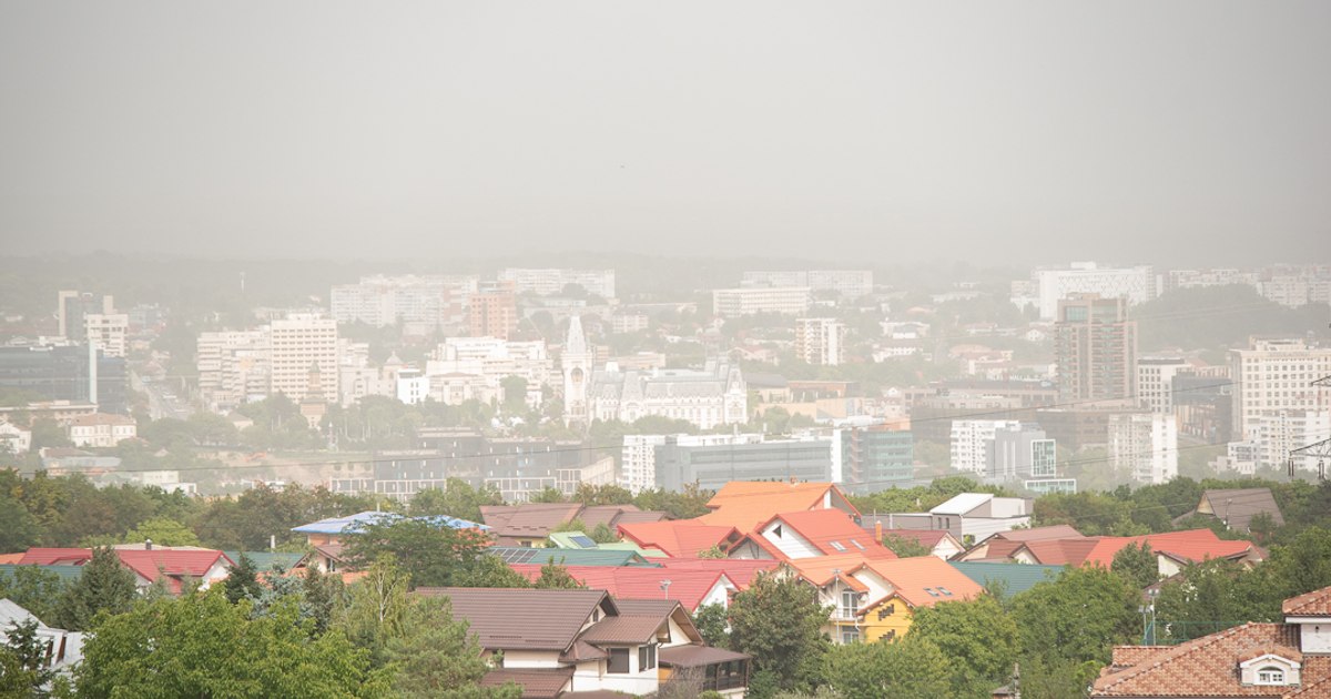 Misteriosul nor uriaș de praf s-a retras de pe cerul din zona de nord ...