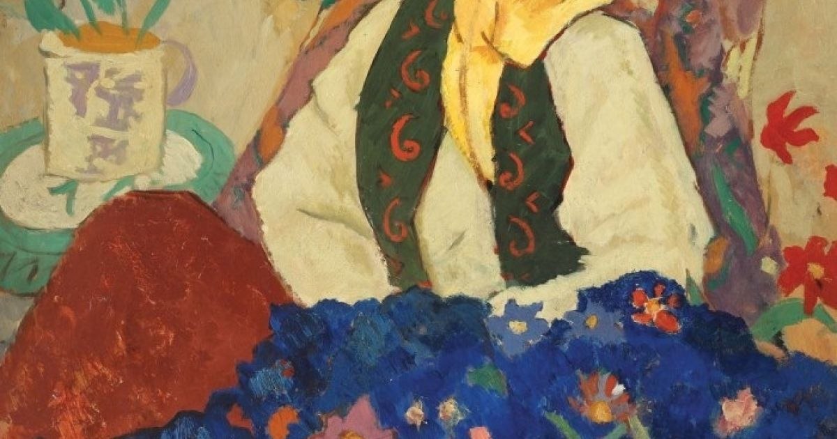 Tabloul "Florăreasă", de Nicolae Tonitza, a fost adjudecat în Licitaţia ...