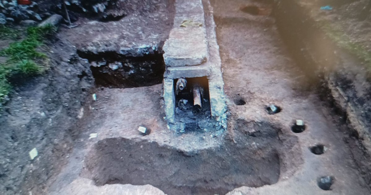 Așezare din epoca fierului descoperită la Tismana. Se află în aria ...