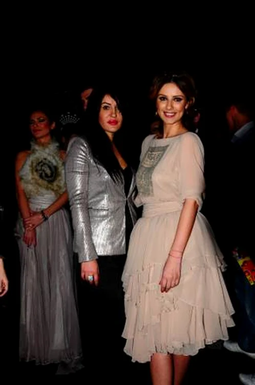 Daiana Anghel, senzațională într-o rochie semnată Mihaela Drafta - FOTO