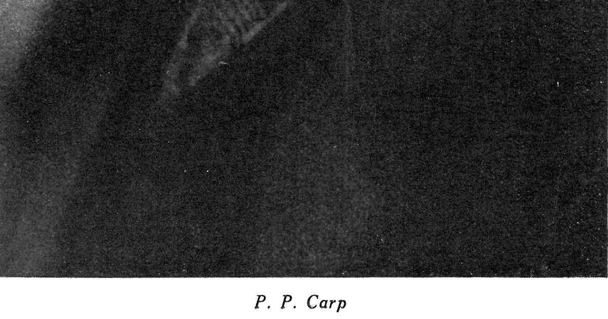 P.P. Carp: politică și literatură