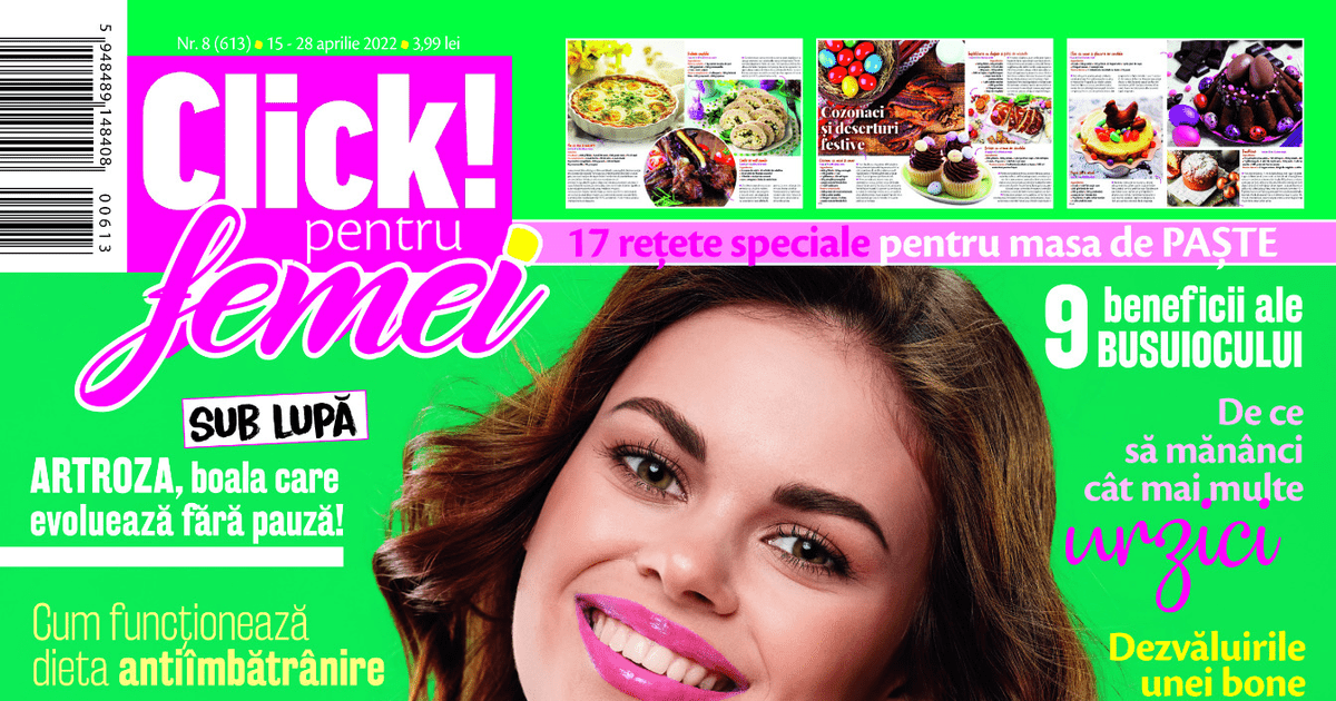 A apărut cea mai nouă ediţie a revistei „Click! pentru femei ...
