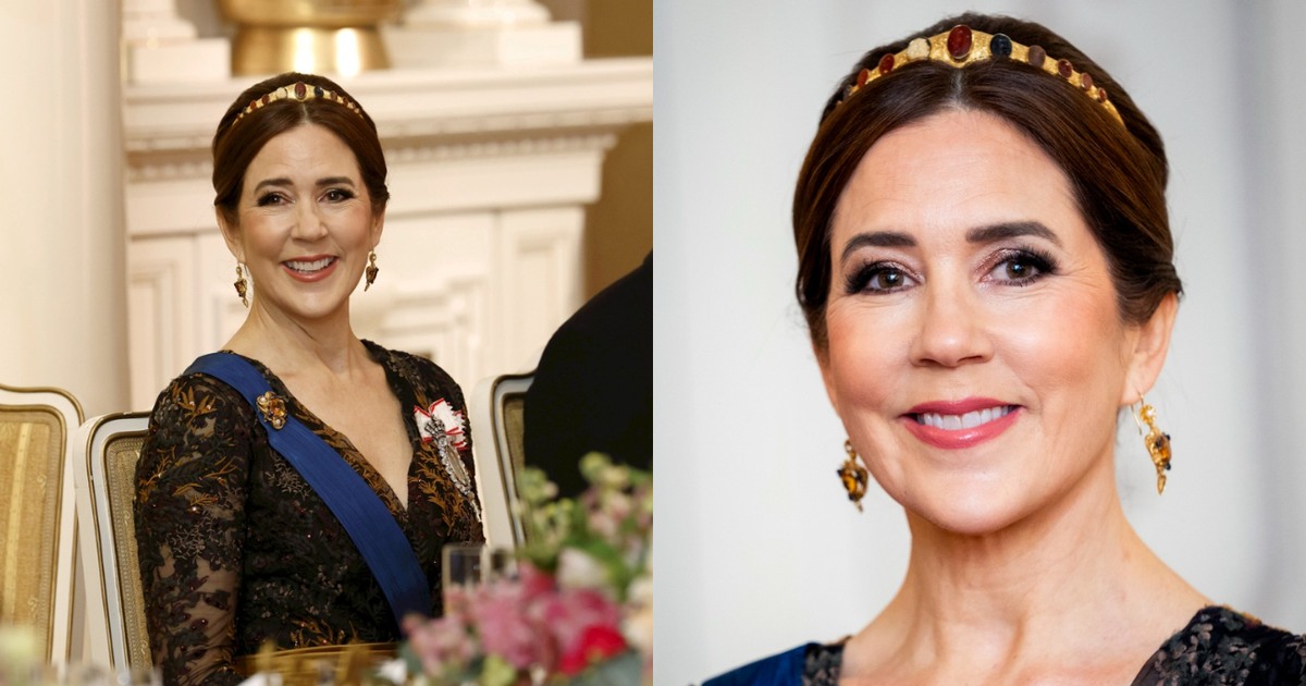 Bijuteria istorică purtată de Regina Mary a Danemarcei! Povestea tiarei de aur care nu a mai ...