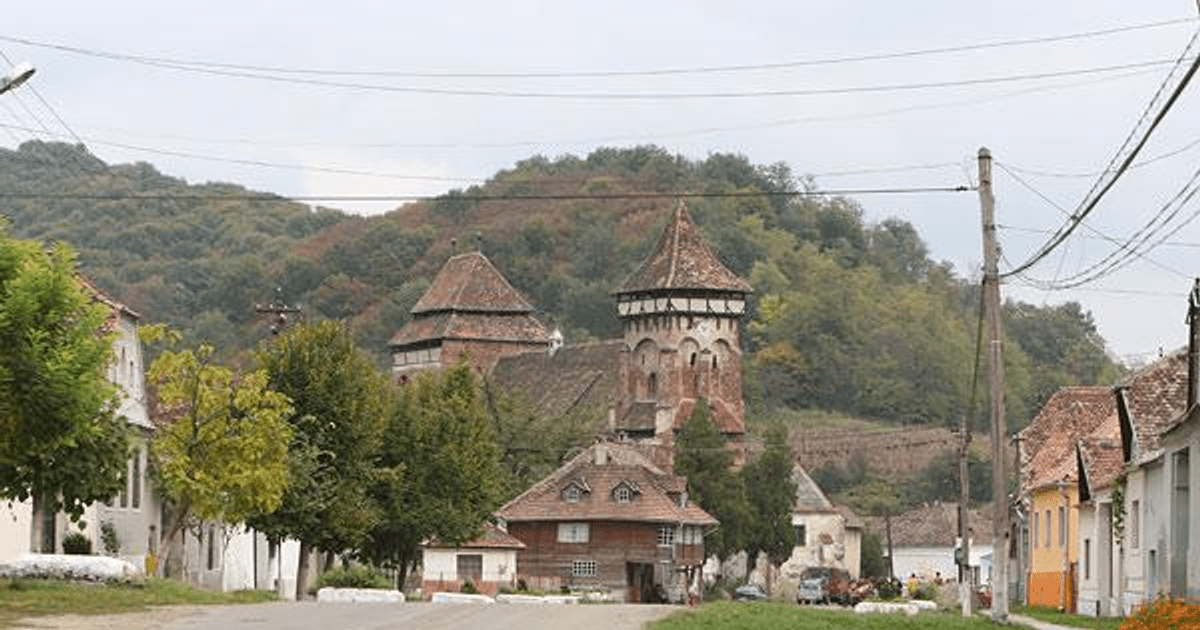 Valea Viilor, Biserica fortificata