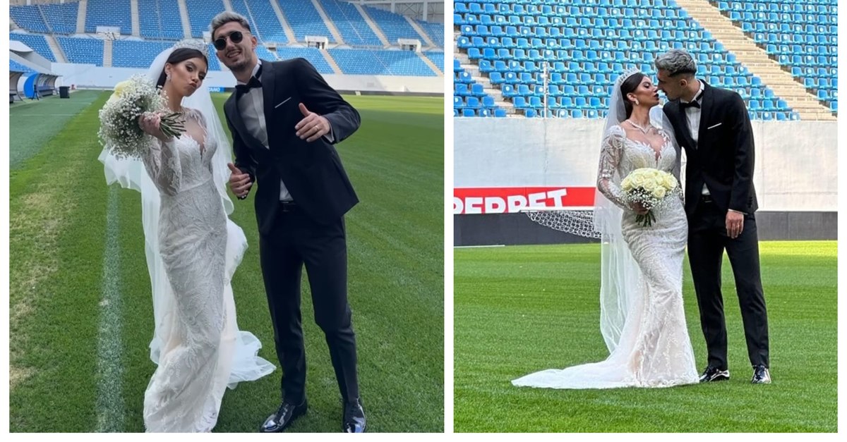 Fotbalistul Andrei Ivan s-a căsătorit cu superba Anda! Imagini ...