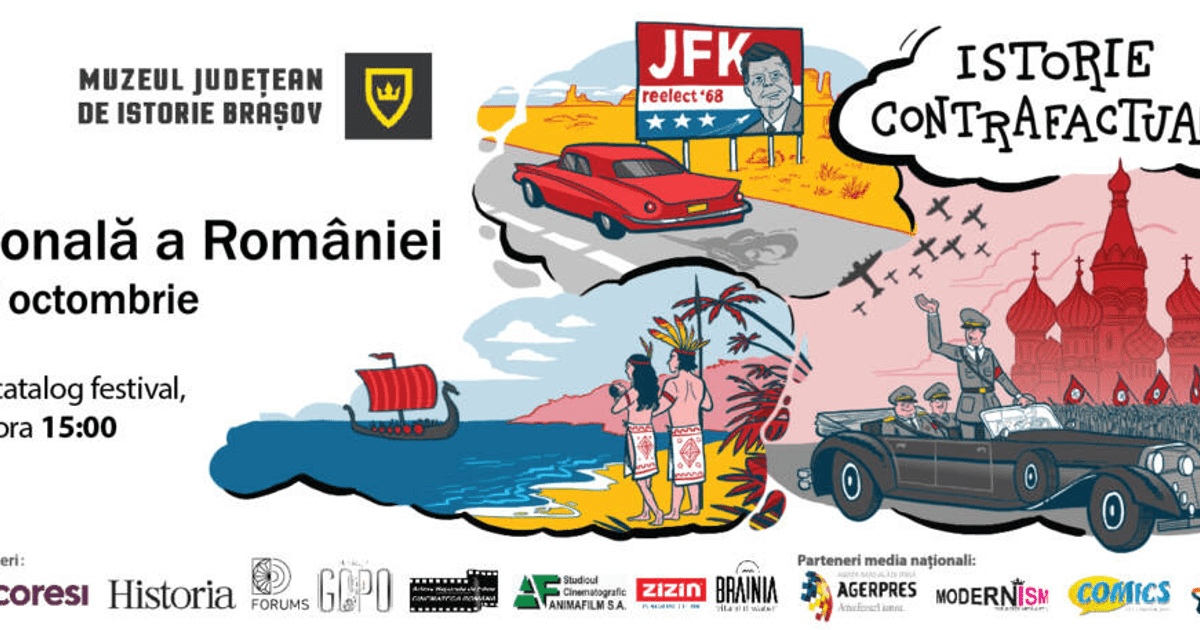 Expoziția de benzi desenate „Istoria contrafactuală”, la Biblioteca ...