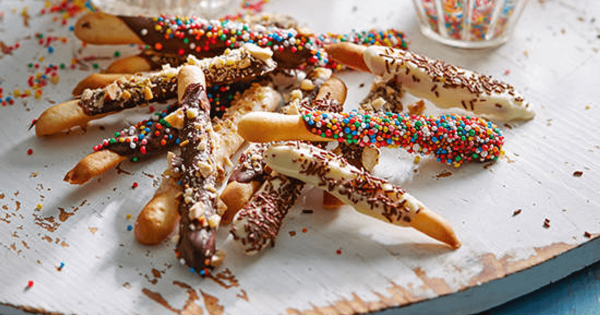 Sticksuri cu ciocolată