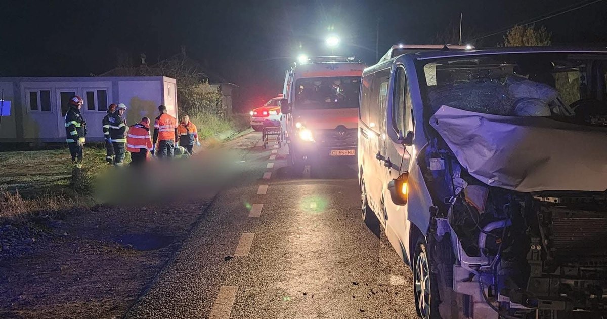 Un bărbat de 65 de ani a fost lovit mortal pe DN 1F, într-o localitate din Cluj | adevarul.ro