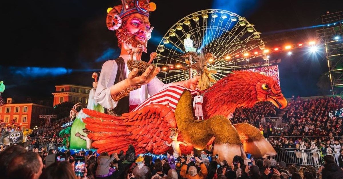 A început Carnavalul de la Nisa! A debutat sâmbătă cu o mare paradă ...