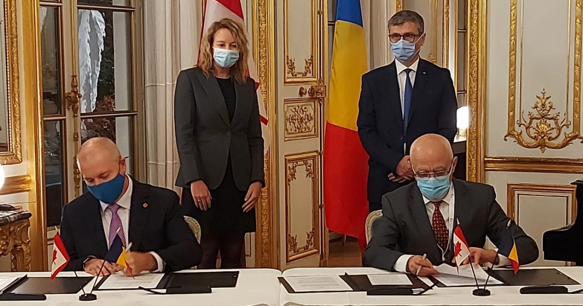 Parteneriat româno-canadian pentru promovarea cooperării în domeniul ...