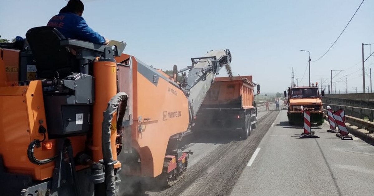 Lucrările la podul Borcea de pe A2, în grafic. Restricţiile se ridică ...
