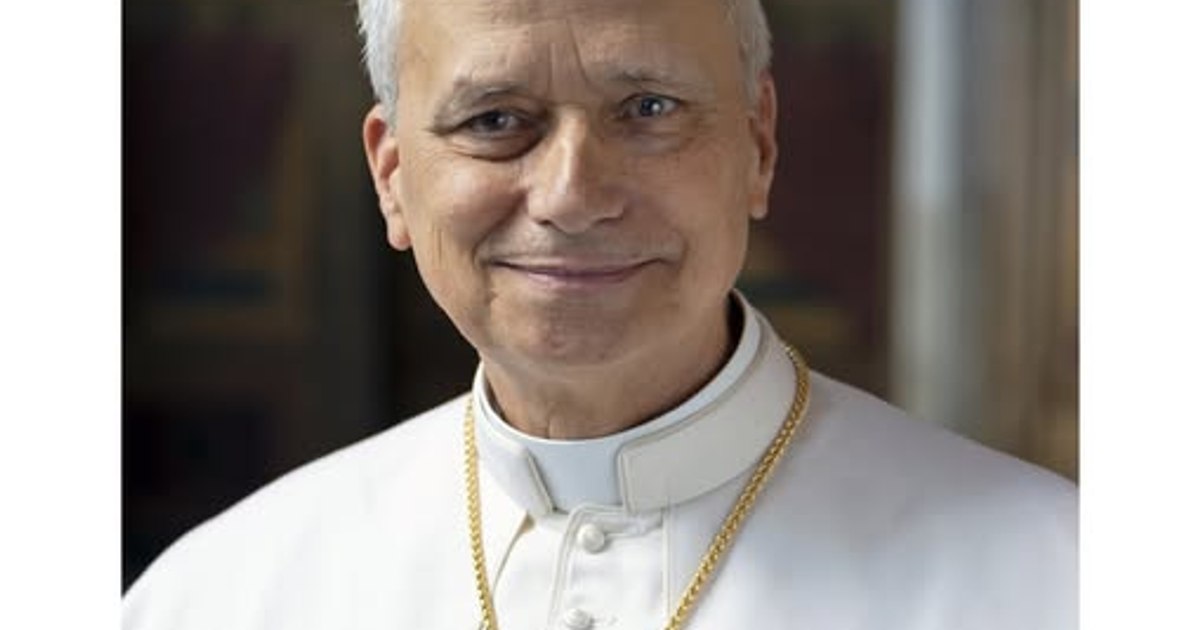 Papa Leon al XIV-lea, în prima fotografie oficială: cruce relicvar ...