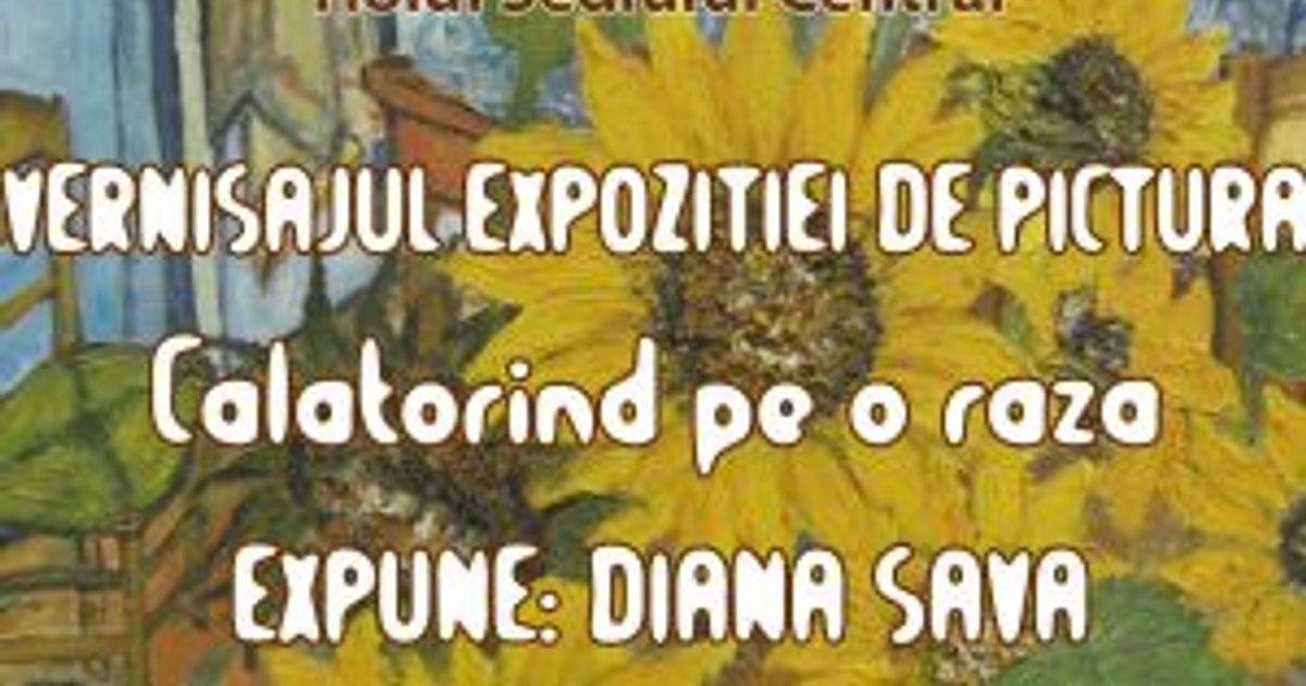 Farmacista Diana Sava îşi expune picturile la Biblioteca Judeţeană | adevarul.ro