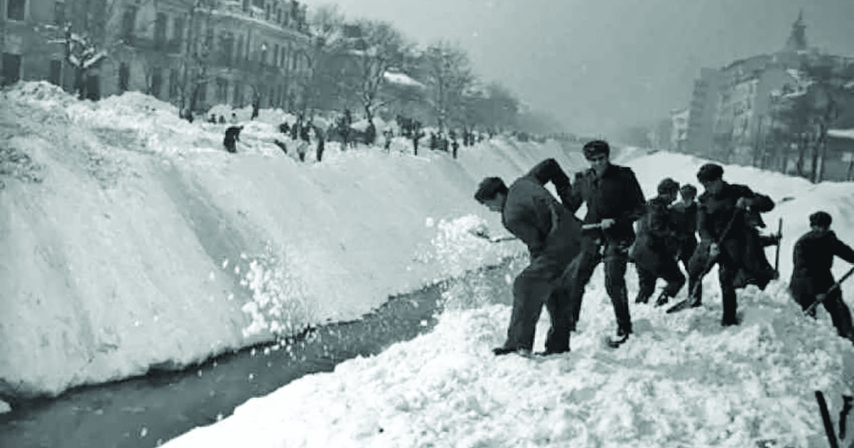Marele viscol din februarie 1954 „ne-a luat pe nepregătite”
