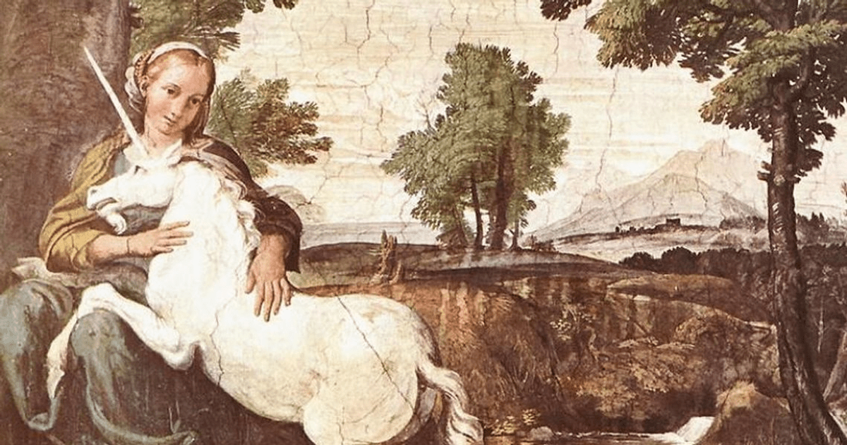 Inorogul, putere şi virtute