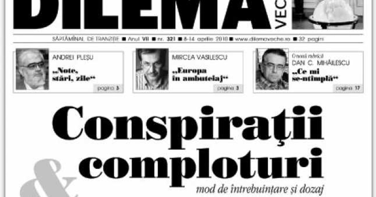 „Dilema veche“ se înnoieşte | adevarul.ro