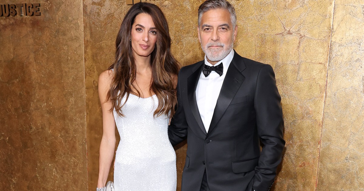 George și Amal Clooney, super cuplul de la Hollywood. În alb și negru ...