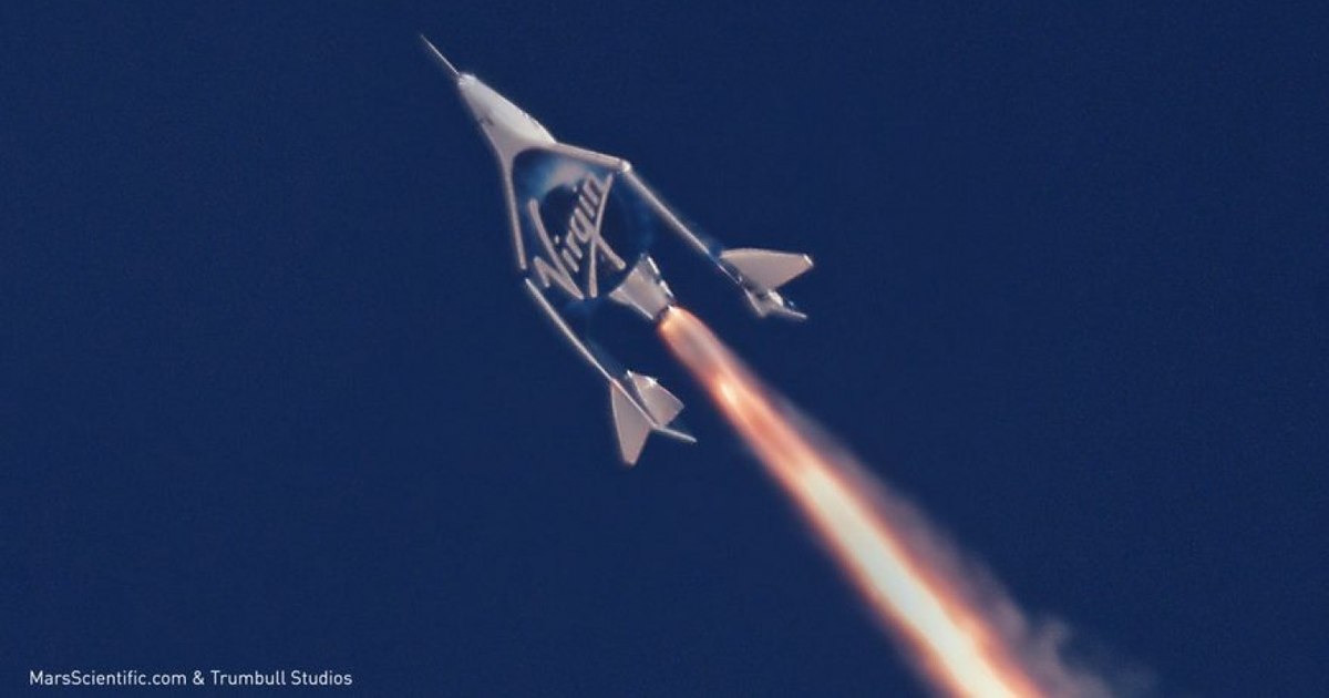Virgin Galactic lansează "Galactic 02". primul său zbor spațial în scop ...
