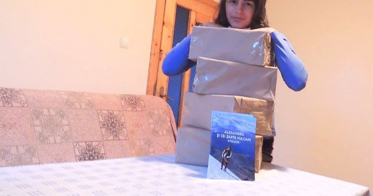 Alexandra Marcu şi cei şapte vulcani. Adolescenta şi-a scris povestea ...
