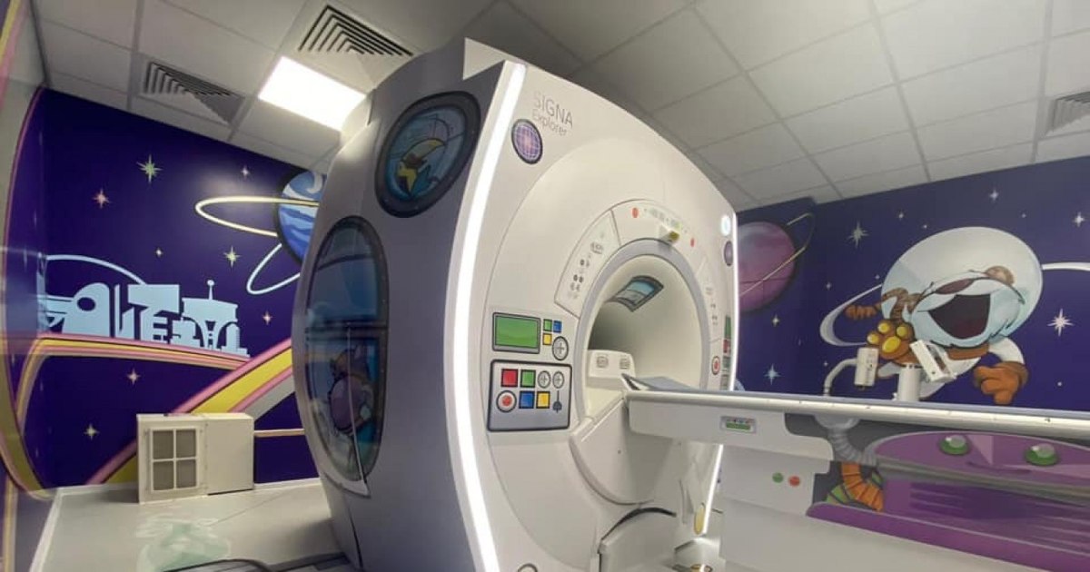 FOTO Un centru RMN pentru copii din Timişoara arată ca o navă spaţială ...