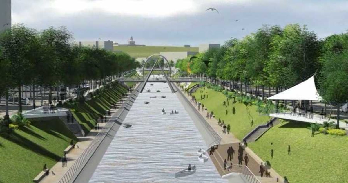 VIDEO Proiectul SF pentru celebrul râu Bahlui din Iaşi. Arhitecţii au ...