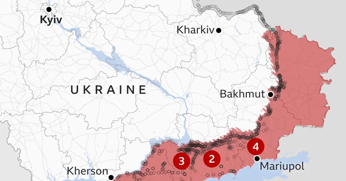 Imagini prin satelit arată rețeaua de fortificații rusești în posibile ...