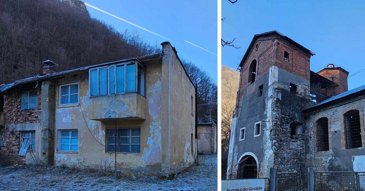 Blocul muncitoresc din munți înghițit de pădure. Locul straniu din ...