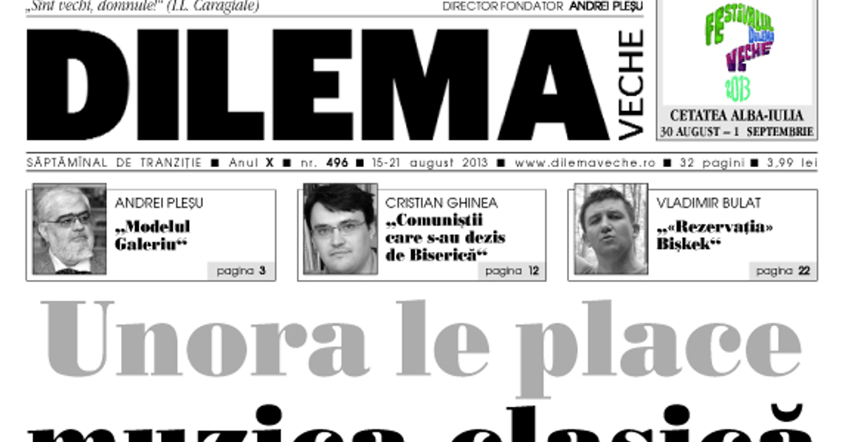 Unora le place muzica clasică