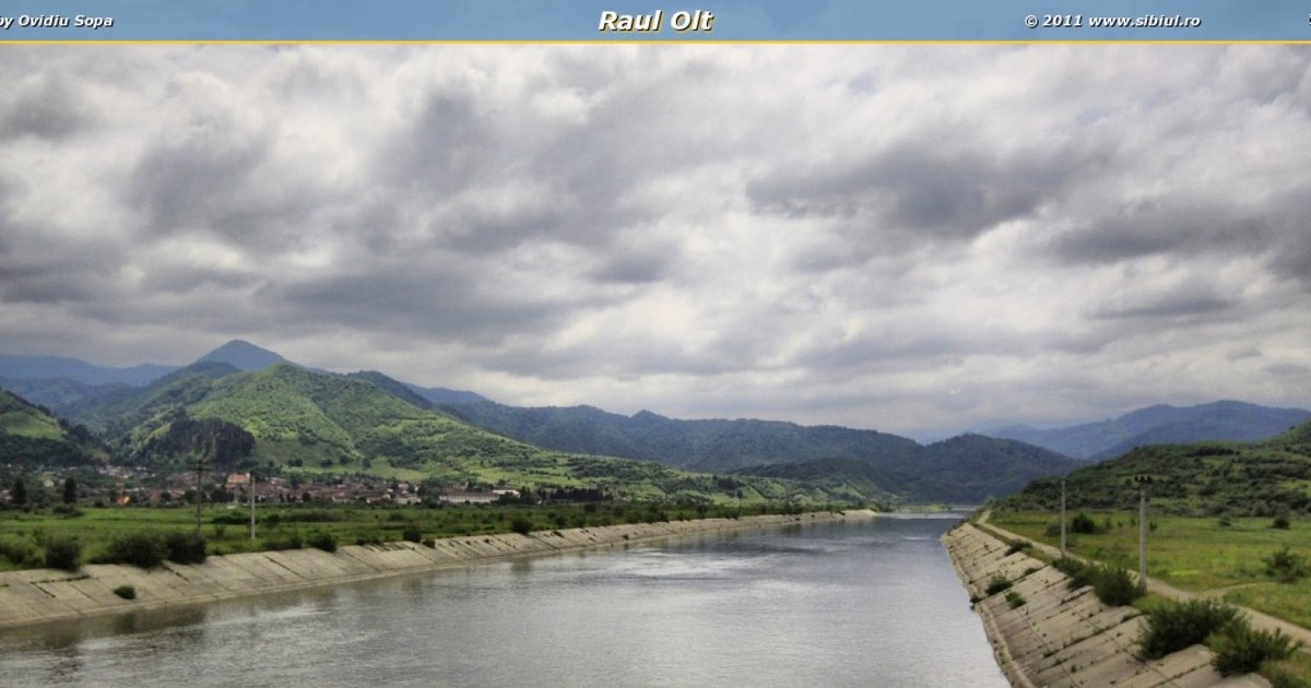 Povestea Oltului, râul despre care se spune că s-a născut din lacrimile ...