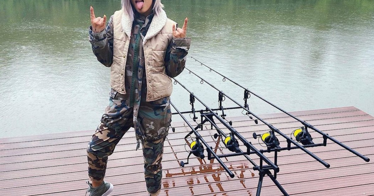 Adda şi Cătălin Rizea, la pescuit în familie. Captură impresionantă ...