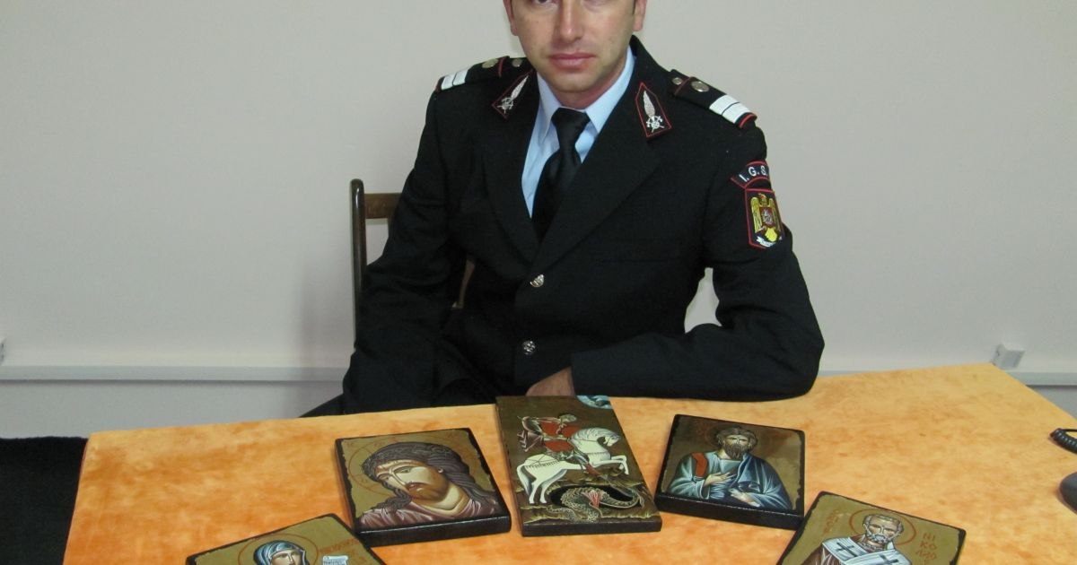 PORTRET: Marius Daniel Boian luptă cu focul şi pictează icoane ...