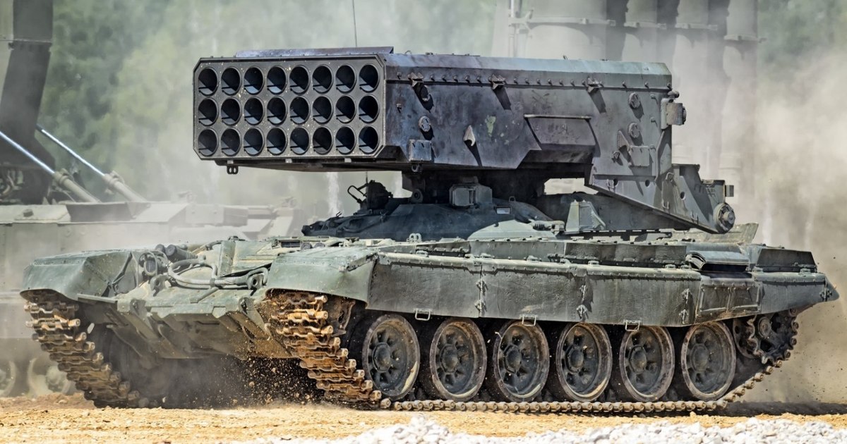 Rusia a trimis un lansator de rachete termobarice în regiunea Belgorod ...