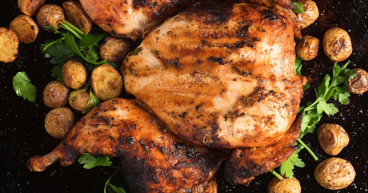 Reţeta de pui pe grill, în stil portughez