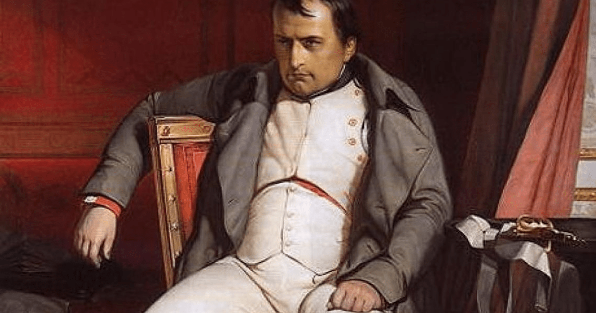 Napoleon învăţa engleză în timpul exilului de pe insula Sf. Elena