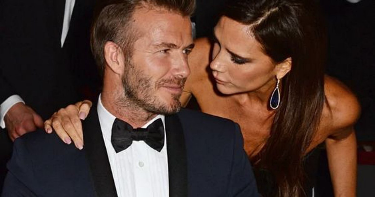 După ce amanta l-a dat de gol, David Beckham a dat bairam. A petrecut ...