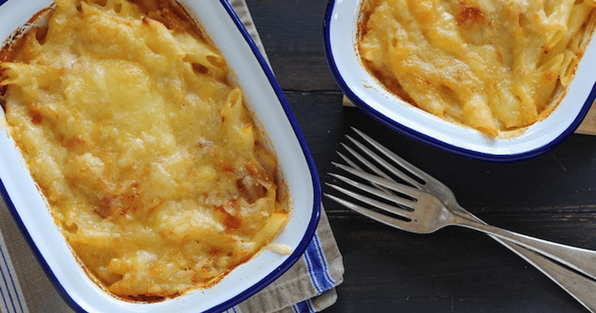 Paste la cuptor cu mozzarella