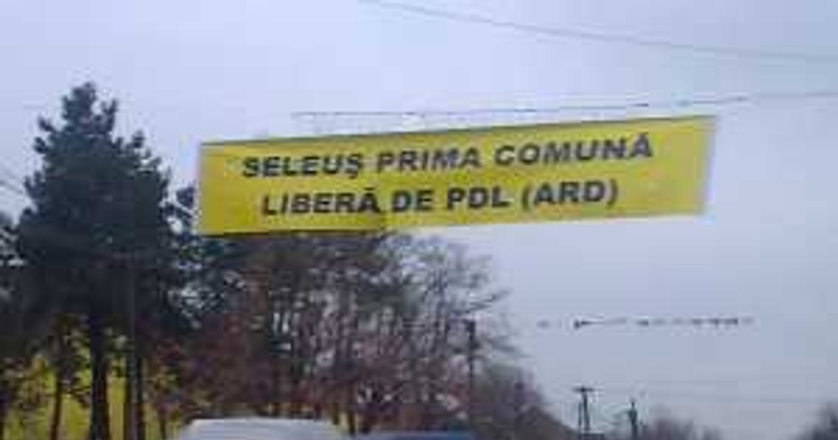 O comună din Arad a fost declarată de către primar liberă de PD-L (ARD ...