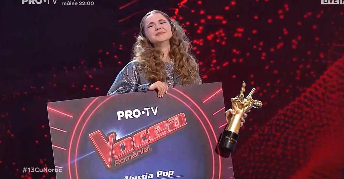 Alessia Pop, câștigătoarea Vocea României! Va pleca acasă cu 100.000 de ...